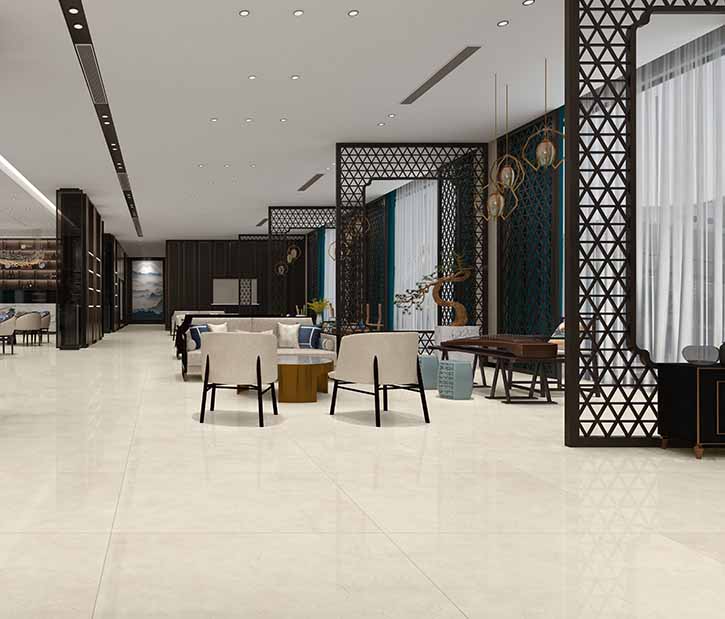 Piso Porcelanato Ozlich Ivory 80x80