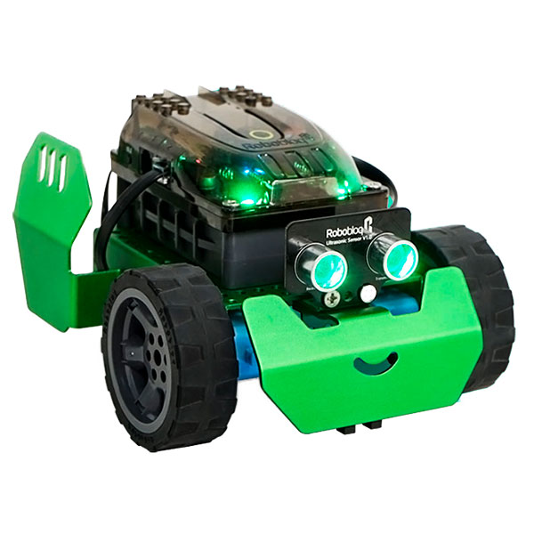 Auto Robot Armable Controlable con App Bluetooth y Sensor Ultrasónico