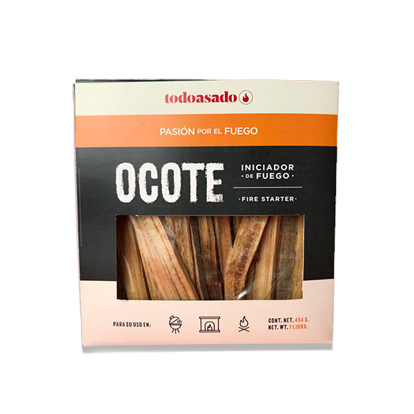 Ocote, iniciador de fuego 454 gramos, 2 Pack