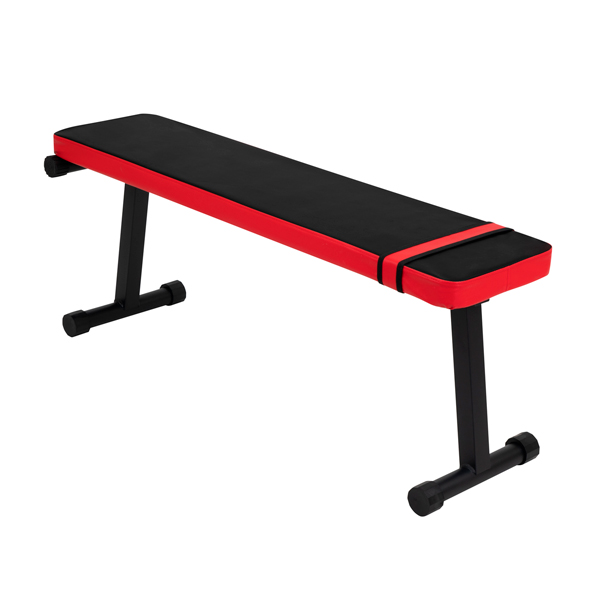 Banca Plana para Ejercicio Entrenamiento GYM Fitness en Casa