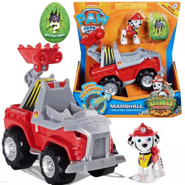 Paw Patrol Dino Rescue Marshall Deluxe Vehicle