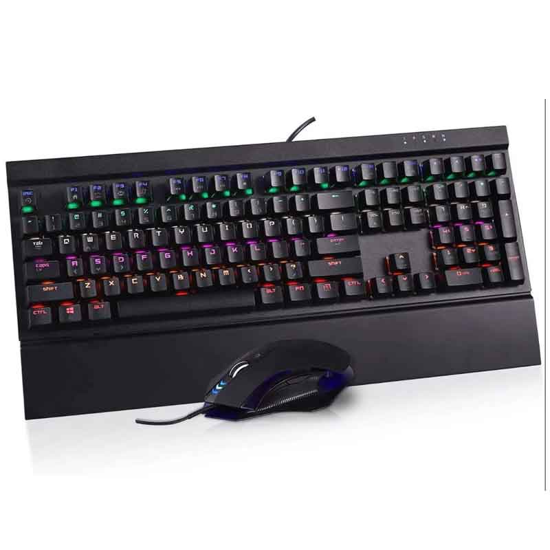 Teclado Y Mouse Gamer Iluminado Bestoff Mk15 Y Mg4