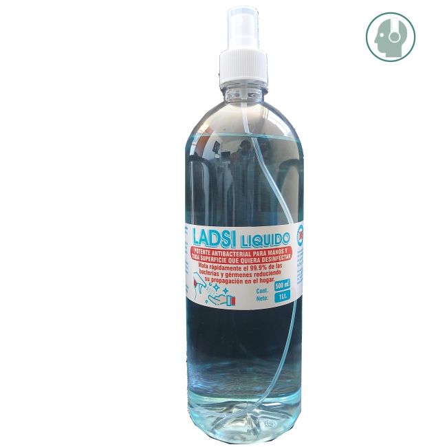 Potente Líquido AntiBacterial Desinfectante para Manos y Superficies ...