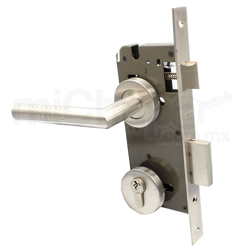 CERRADURA ALTA SEGURIDAD TOVER EVORA ACERO INOXIDABLE RECAMARA LLAVE ...