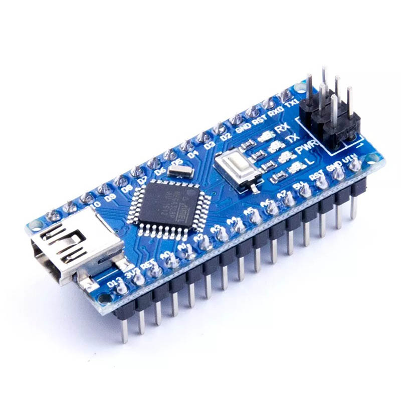 Arduino Nano V3.0 Pines Soldados, Atmega 328p