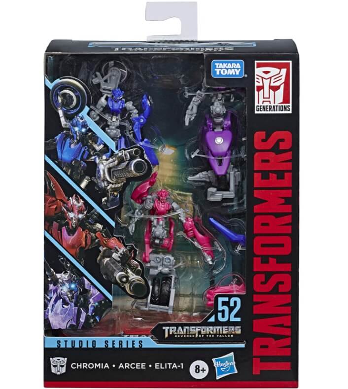 Transformers Revenge Of The Fallen Chromia, Arcee Y Elita 1