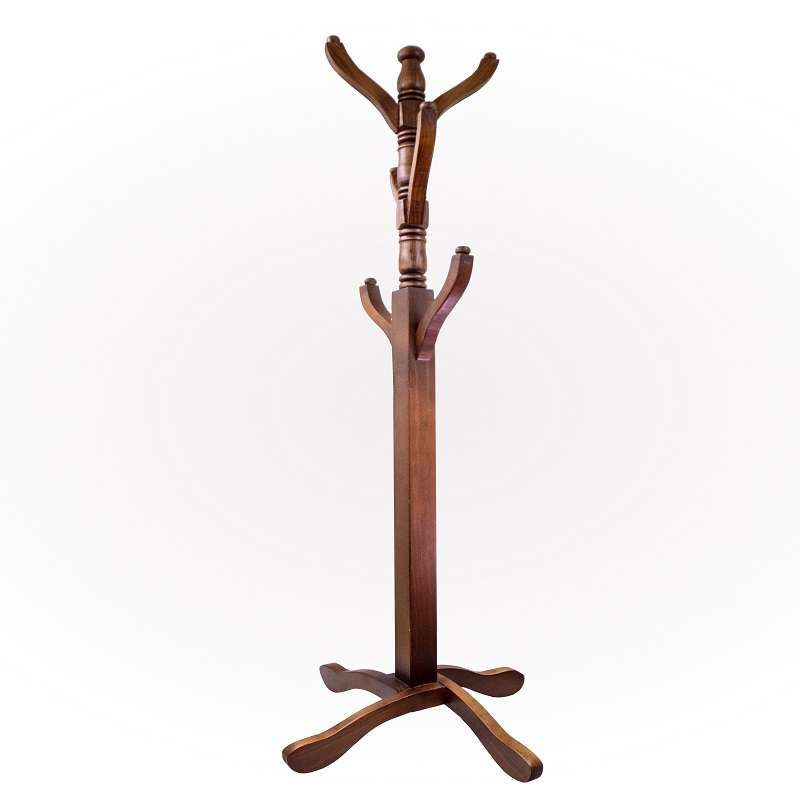 Perchero de Madera Solida Clásico NOGAL- Sweet Comfort