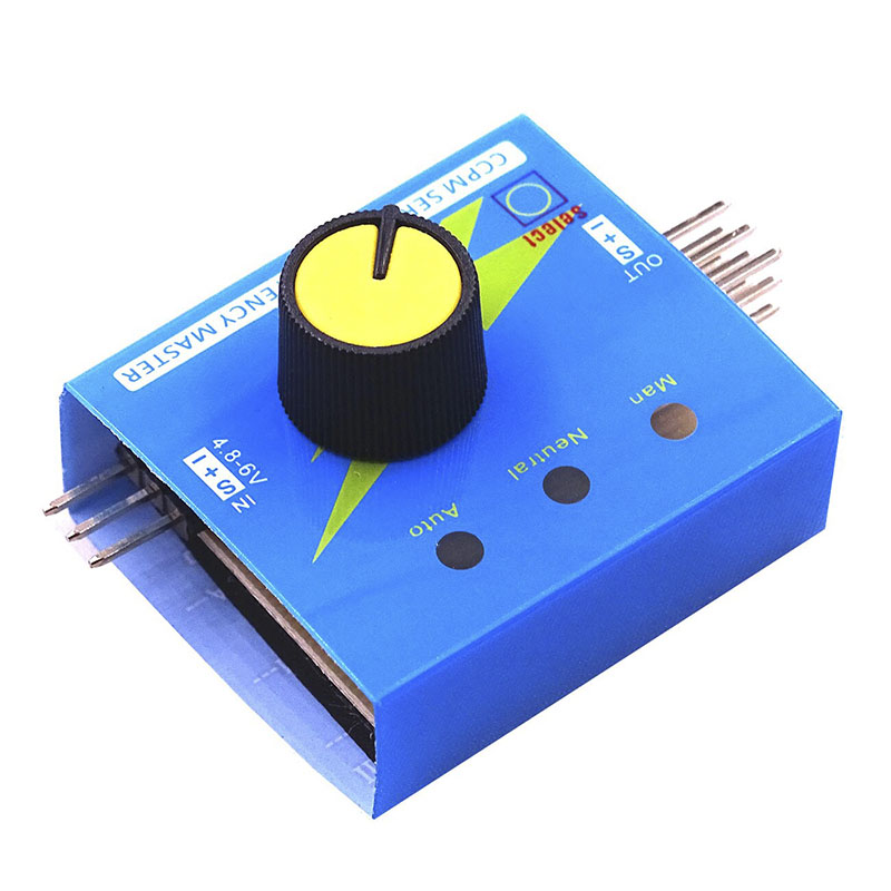 Probador Multi Servos Tester 3ch Ecs Ccpm Meter