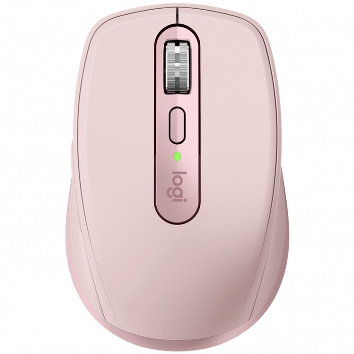 Mouse Logitech MX Anywhere 3S Rosado USB Recargable Alámbrico/Inalám