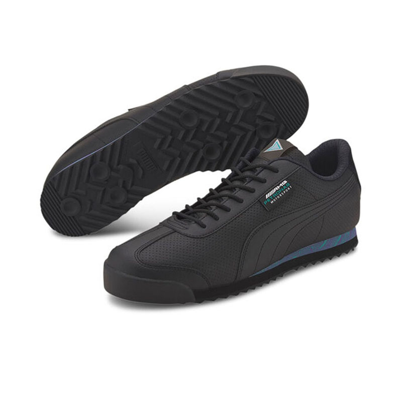 Tenis Puma Roma Mercedes Benz Negros Hombre Escuderia