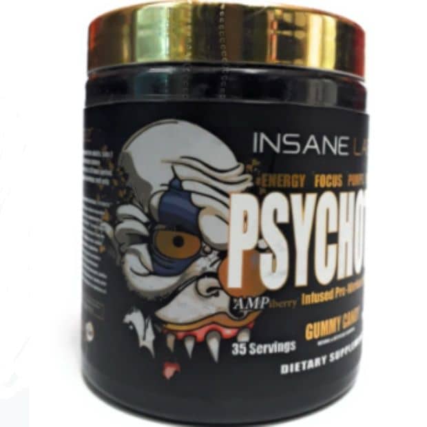 Psychotic Gold 35 Servicios. Sabor Gummy-Candy. Insane Labz. 100% Original