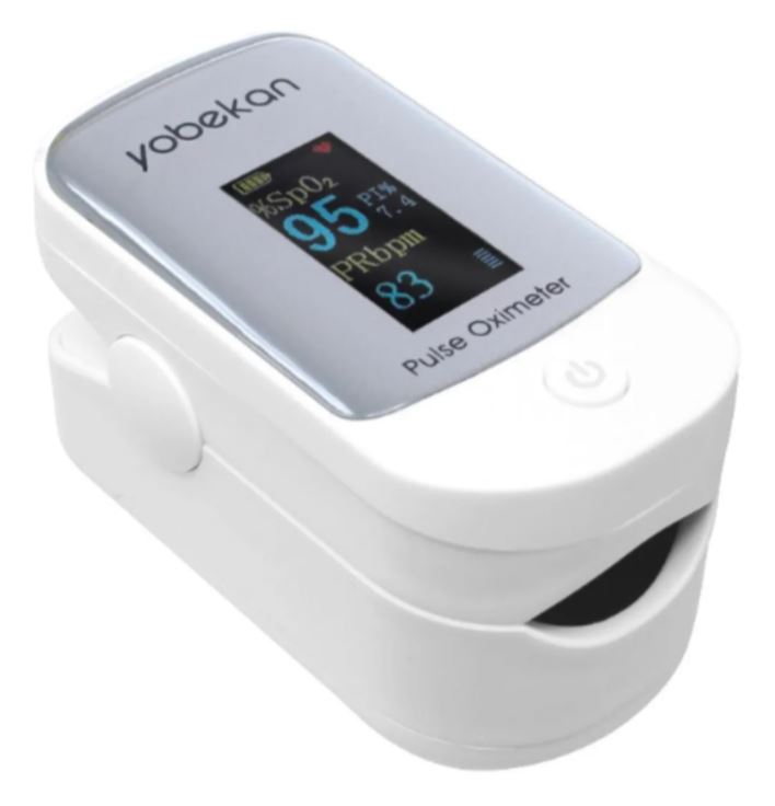 Oximetro De Pulso De Dedo Digital Pulsioximetro YB