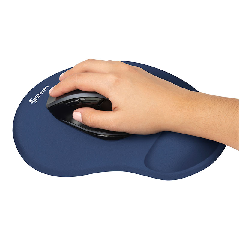 Mouse pad ortopédico con acojinamiento de gel