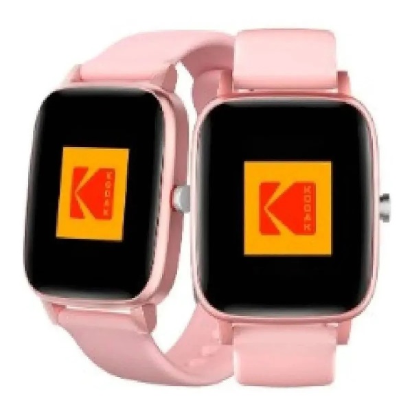 Reloj Smartwatch Kodak Ft3 Sensor Temperatura Corporal Cdr Rosa