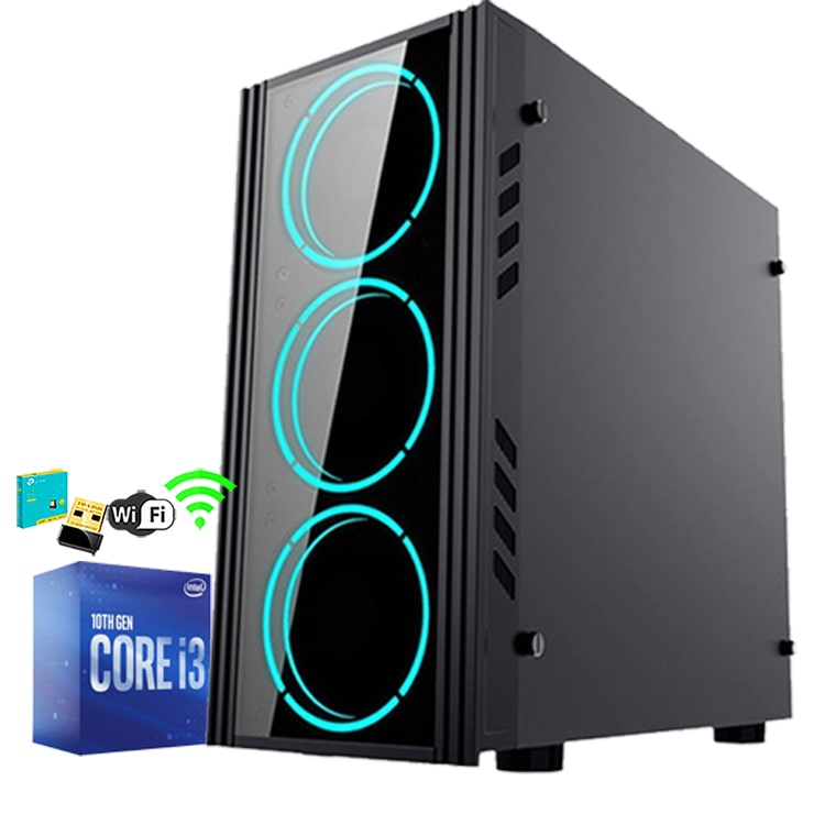 Pc Computadora Barata core i3 10Gen 16Gb Ram, 960Gb SSD, Usb wifi Veloz