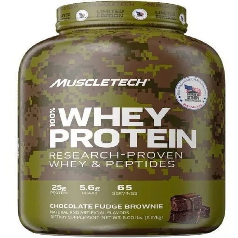 Proteina Muscletech Army Troops Series 5 Lbs 65 Servicios SABOR CHOCOL