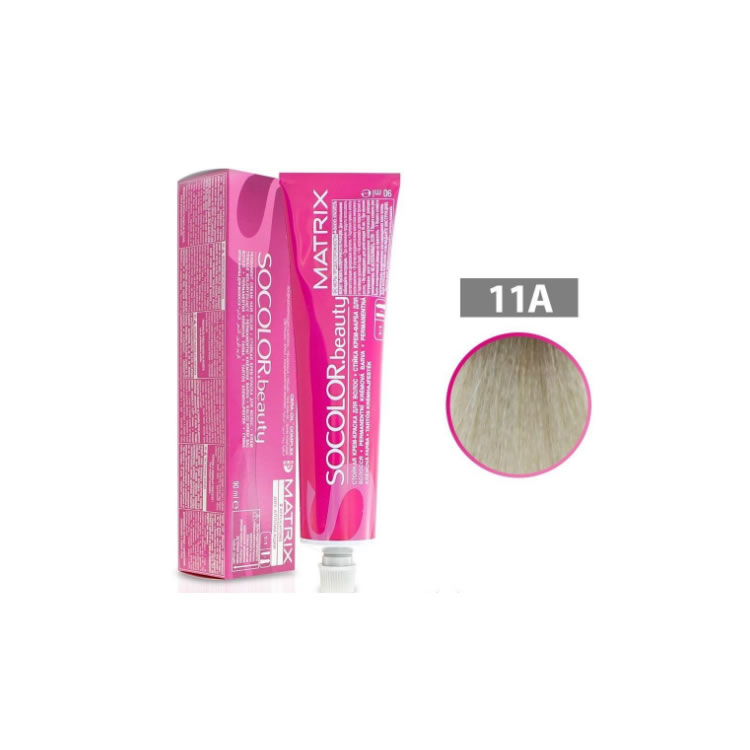 Tinte SoColor Beauty Matrix 11A 90g.