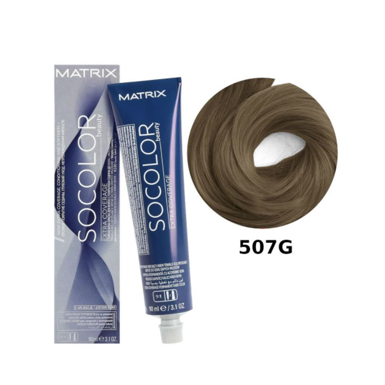 Tinte SoColor Beauty Extra Coverage Matrix 507G 90g.