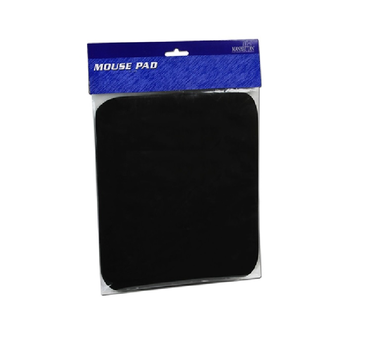 10 MOUSE PAD 6 MM MANHATTAN NEGRO 423533 EN BOLSA PC RATON MOUSE LAP ...