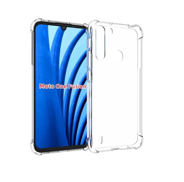 FUNDA ACRIGEL BORDE REFORZADO MOTOROLA ONE FUSION PLUS