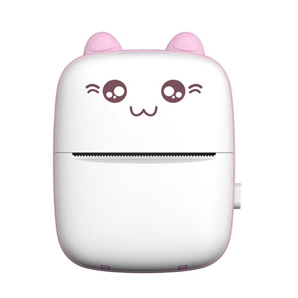 MINI IMPRESORA TERMICA PORTATIL BLUETOOTH COLOR ROSA