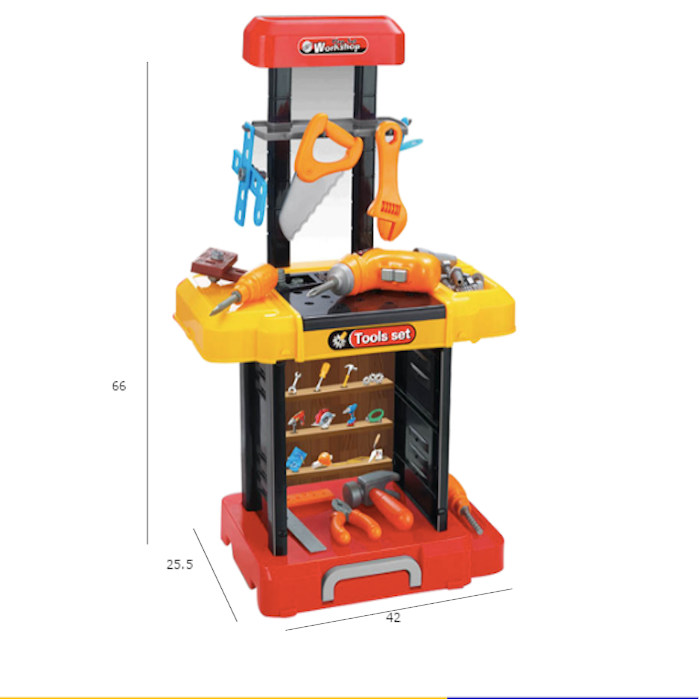 Set de Herramienta Maletin Tools Set 66*42 cm con sonido Storyland