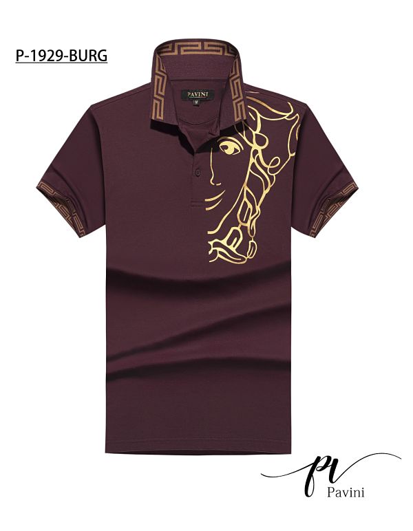 Playera Tipo Polo Marca Pavini (10C)