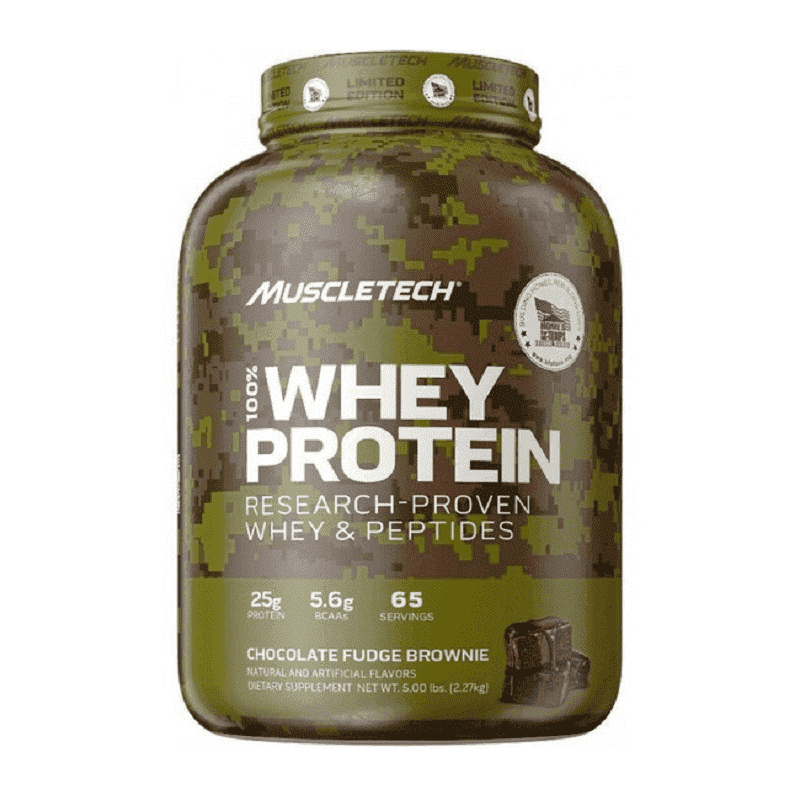 Proteina Muscletech Army Troops Series 5 Lbs 65 Servicios SABOR CHOCOLATE