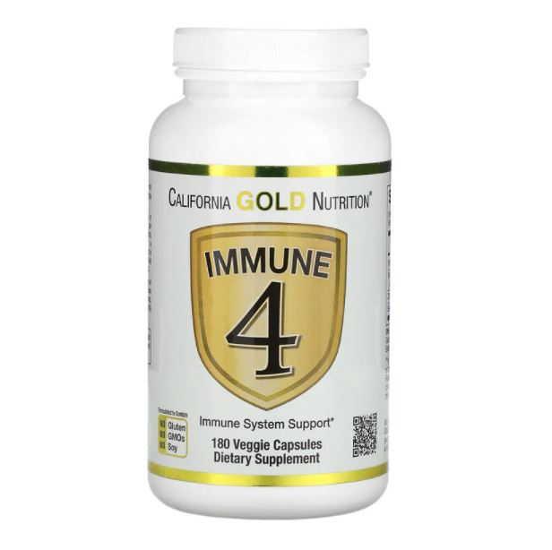 Immune 4, 180 Capsulas. Apoyo al Sistema Inmunológico