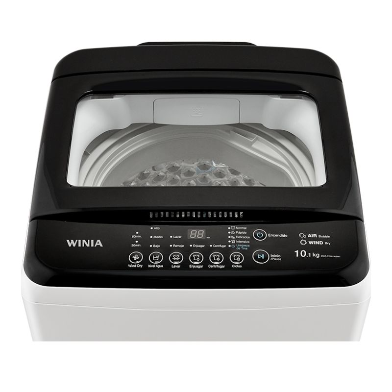 Lavadora Automática 10kg Daewoo DWF-TE161ABW1, color Blanco