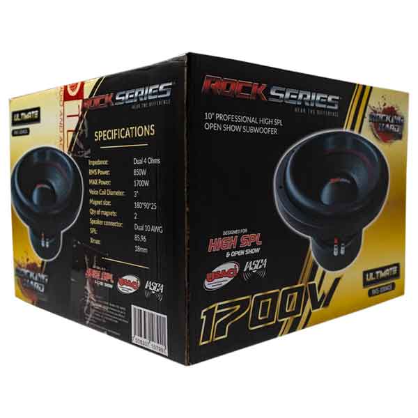 Subwoofer Rock Series Woofer De 10 Rks-1004os 1700w 850w Spl