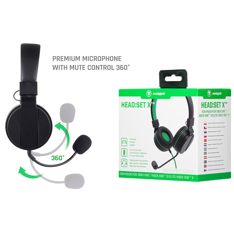 Audífonos Gamer Headset X Pro Alambrico Snakebyte