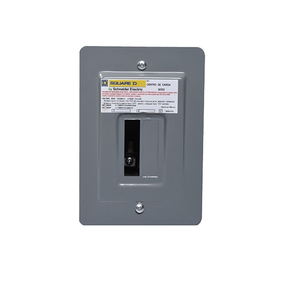 CENTRO DE CARGA SQUARE D 2 PASTILLAS PARA EMPOTRAR