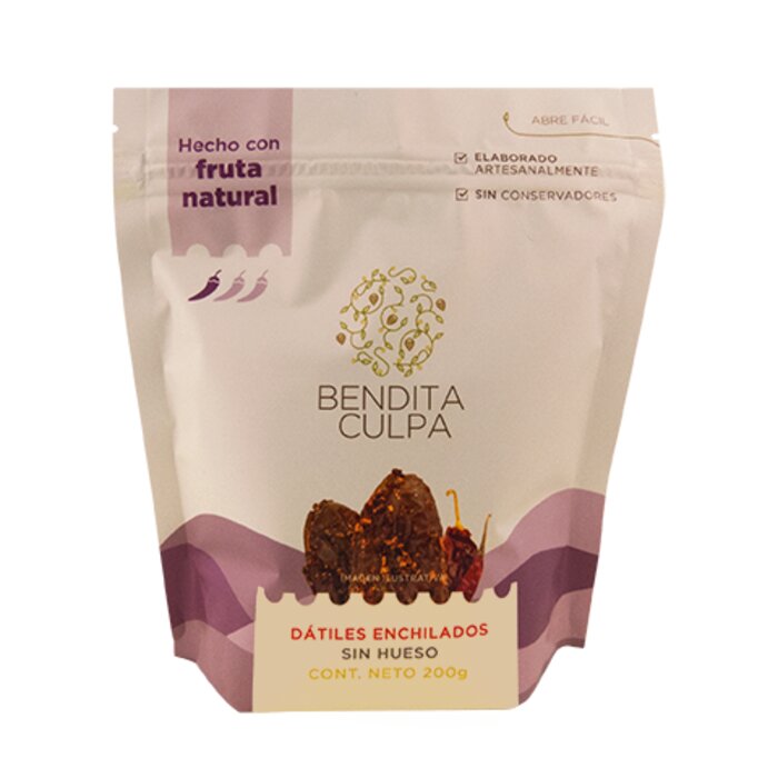 Dátiles Enchilados 200g. (10 Piezas)