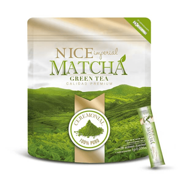 TÉ VERDE CEREMONIAL 28 SOBRES