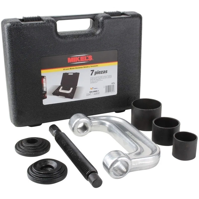 Kit Para Montar Desmontar Rotulas Y Terminales Mikels 7 Pzas