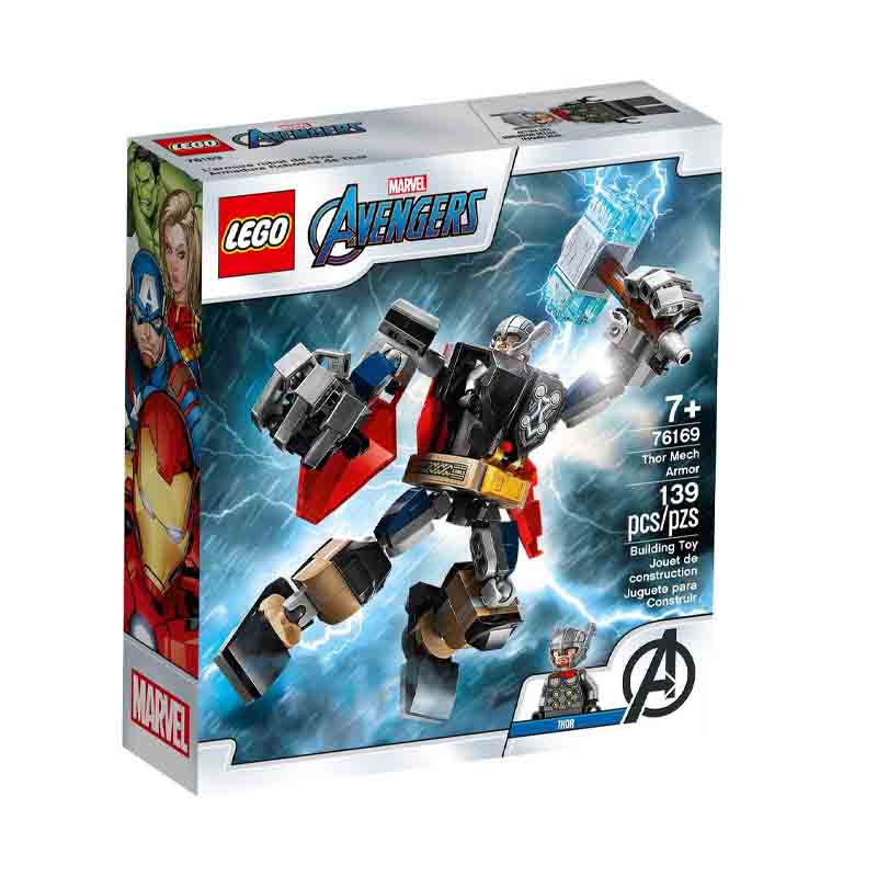 Lego 76169 Marvel Avengers Thor Mech Armor 139 Piezas
