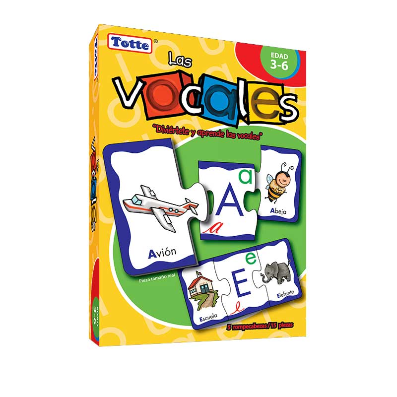 Tarjetas didácticas las vocales