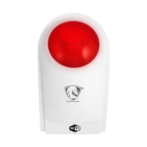 Alarma Vecinal Wifi Sirena Estrobo Exterior App Tuya Casa