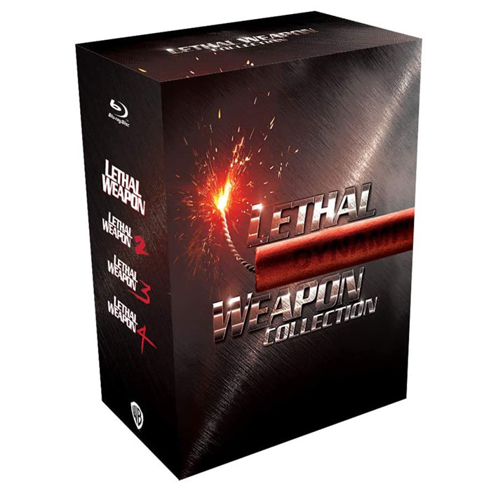 Arma Mortal Lethal Weapon Box Set 1 - 4 Película Blu-ray