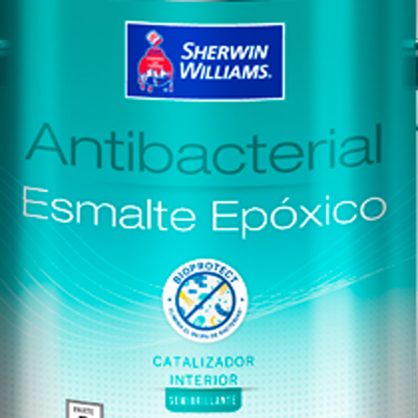 Cubeta de esmalte epóxico ANTIBACTERIAL BASE AGUA con catalizador ...