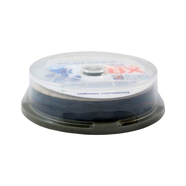 MINI DVD-R MARCA PLEOMAX BY SAMSUNG 10 PIEZAS