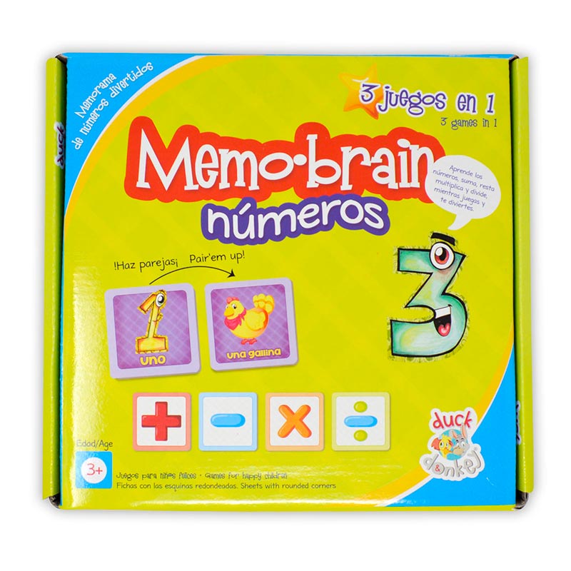 Memo Brain Números