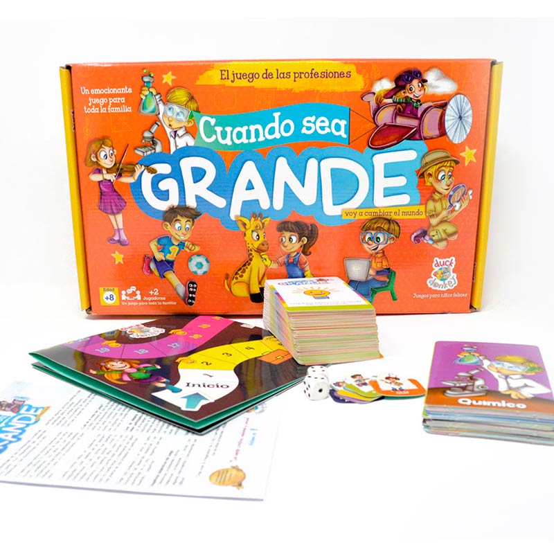 Cuando sea grande el juego de las profesiones