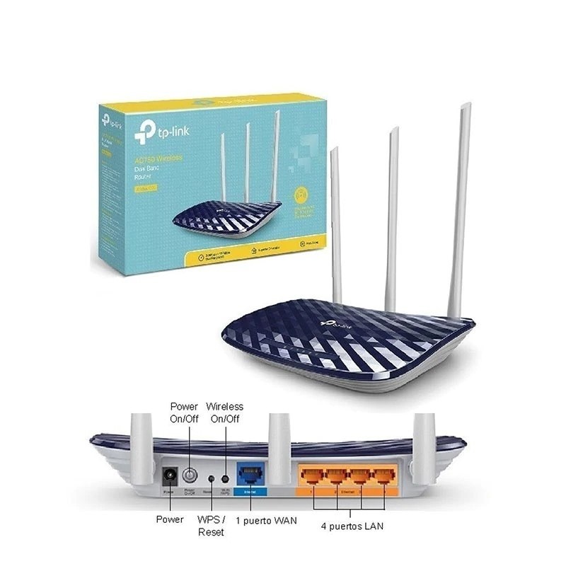 Router TP-LINK Doble Banda hasta 733 Mbps