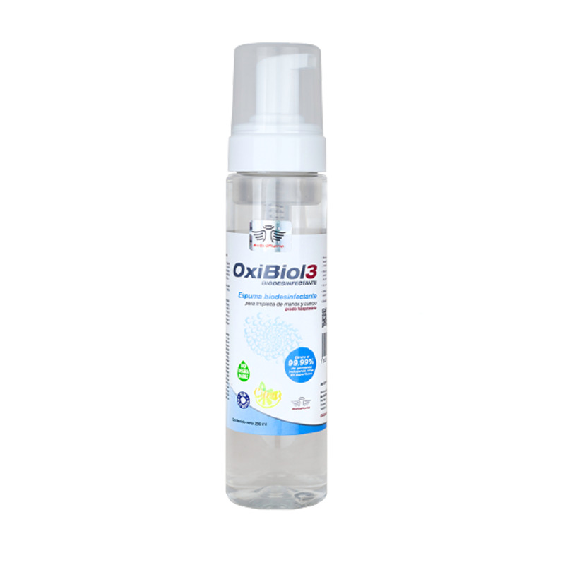 Espuma Antibacterial Bio Desinfectante 250 Ml Oxibiol 3