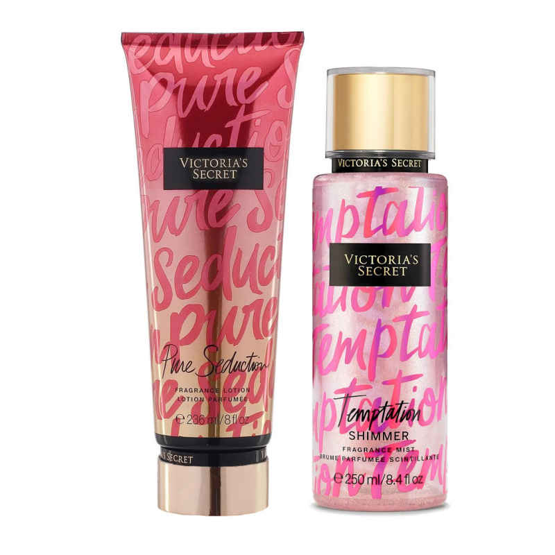 Victoria's Secret 10 Piezas CremaS Corporales Body Locion Y Fragancia Body Mist Splash