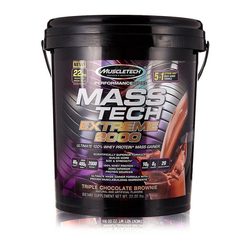 PROTEINA MUSCLETECH MASS-TECH EXTREME 2000 CHOCOLATE