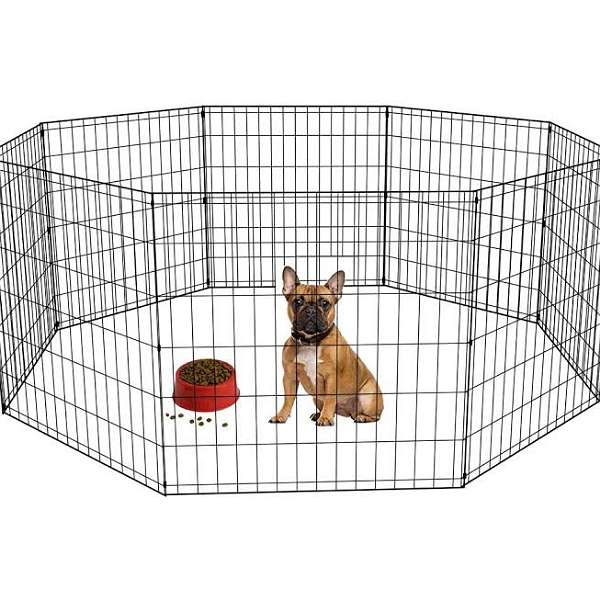 Corral Para Perro 70cm de Alto con 8 Paneles