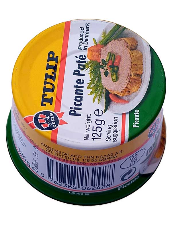 TULIP PATE DE CERDO PICANTE 125g